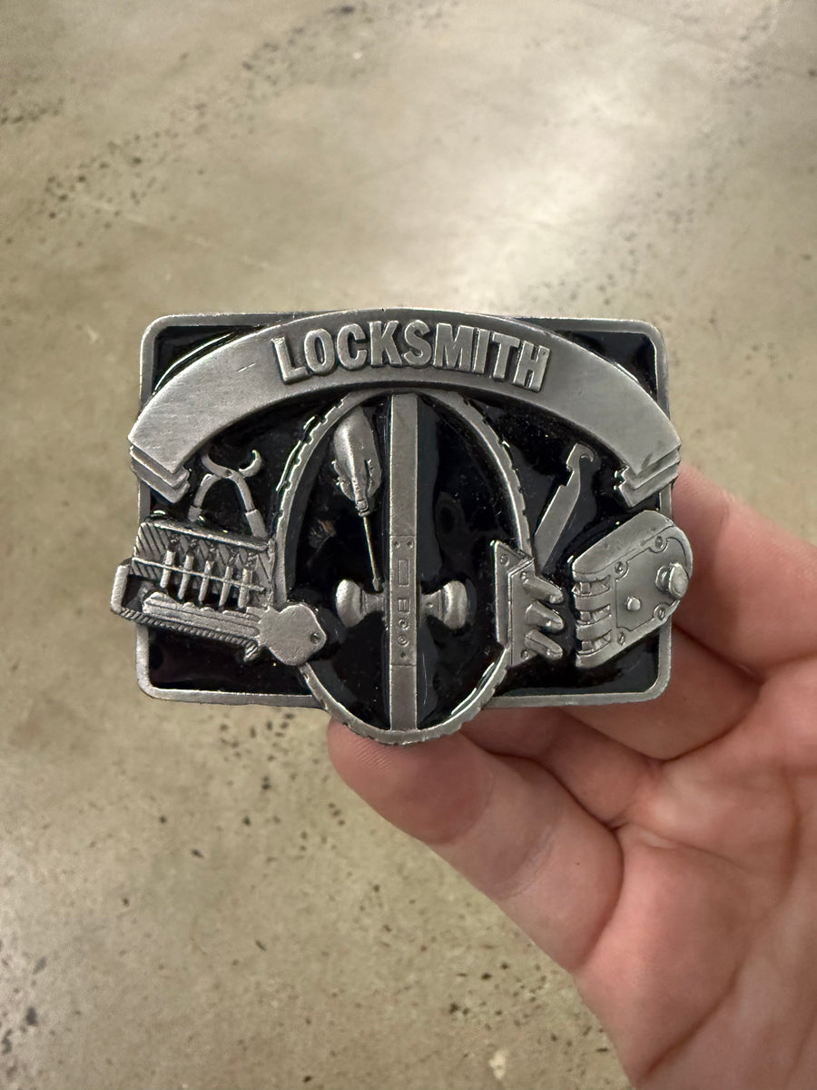 Vintage Locksmith Belt Buckle – VintageZac