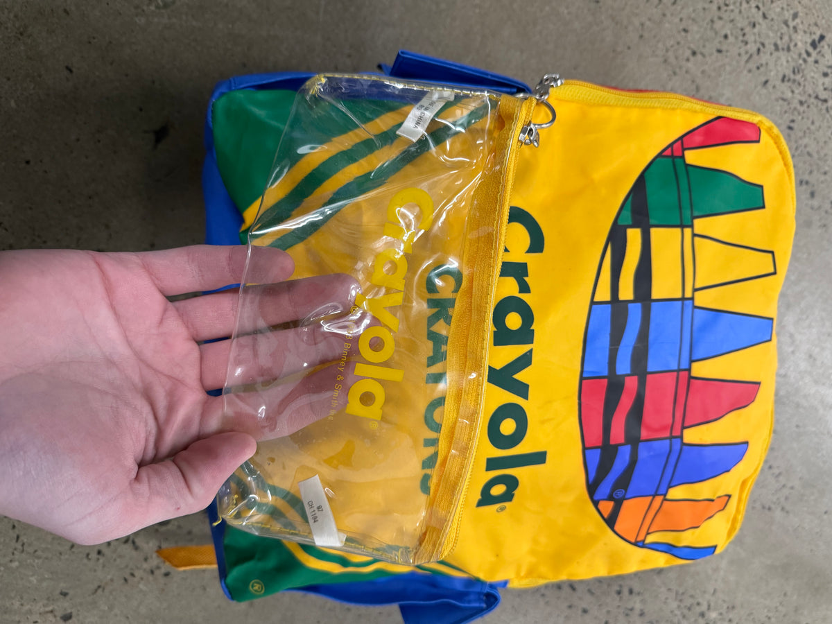 Vintage 1993 Crayola Crayon Backpack – VintageZac