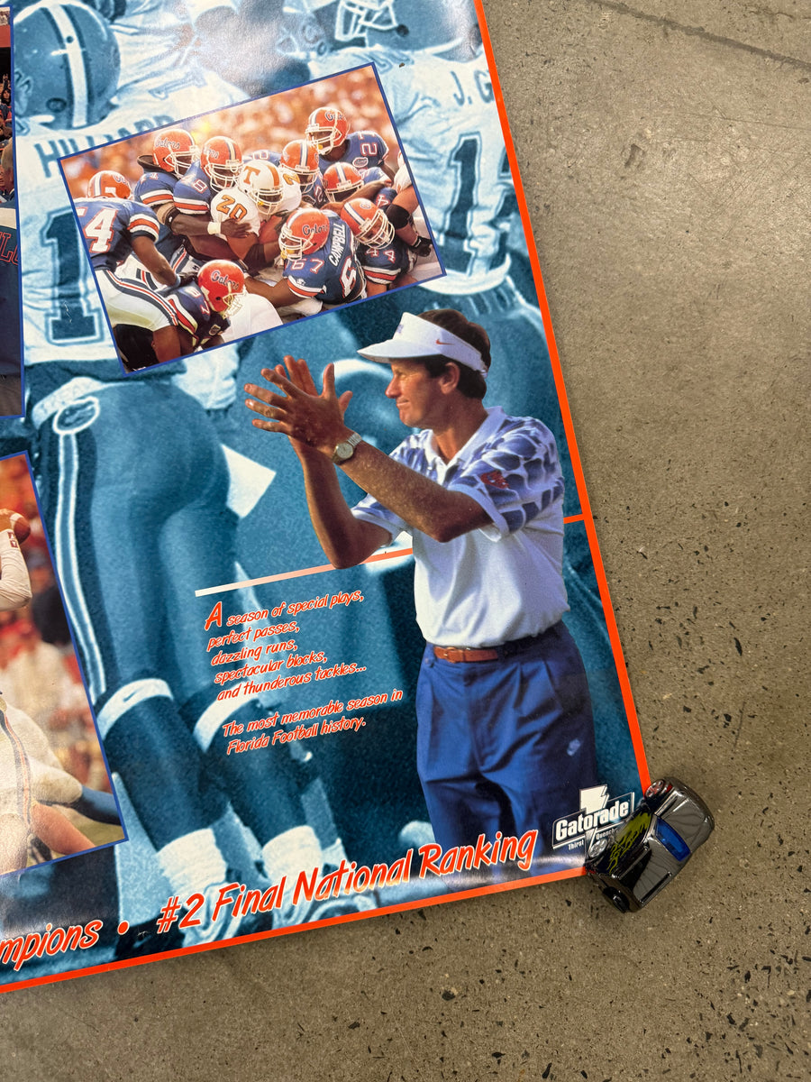 Vintage 1995 Florida Gator Football Poster (20.5x30inch) – VintageZac